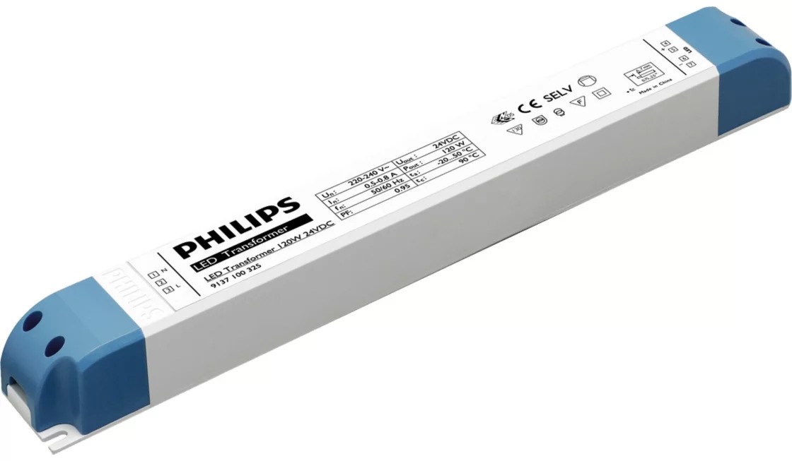 LED driver napěťový LED Transformer 120W 24VDC