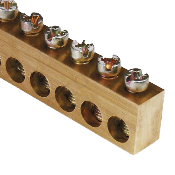 Svorkovnice do rozvaděče CONTEG DP-ZE-ER24, 8x8mm, 40A, montážní ...