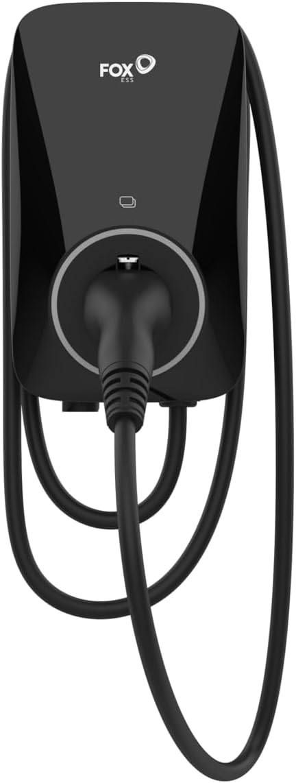 FoxESS EV CHARGER 22kW, Bluetooth,RFID,WIFI,OCCP,6m kabel