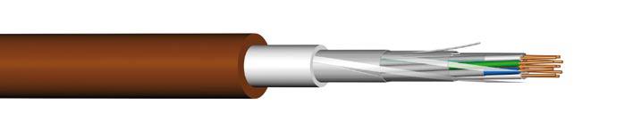 Kabel bezhalogenový SSKFH-V180 1x2x0,8 Lg P60-R - P90-R B2ca(s1d1) s ...