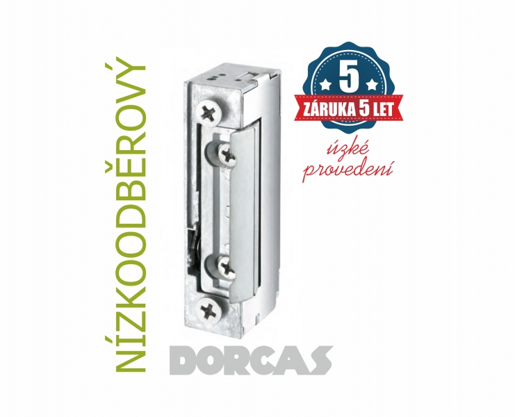 Zámek elektrický CZECHPHONE DORCAS 41-2N412F, 16mm, nízkoodběrový, 12V