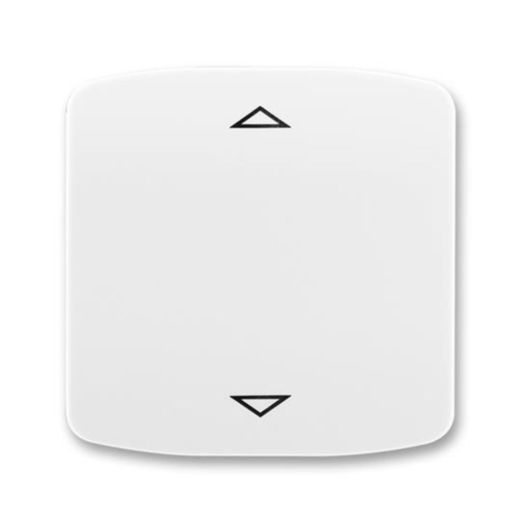 Kryt spínače ABB Tango 3299A-A110 B, , bílá, žaluziový Busch ...