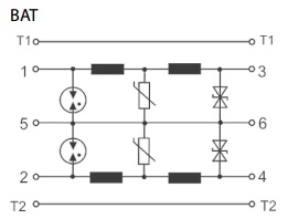 SEZ DM-BAT-R/24 Přepěťová ochrana pro měření a regulaci
