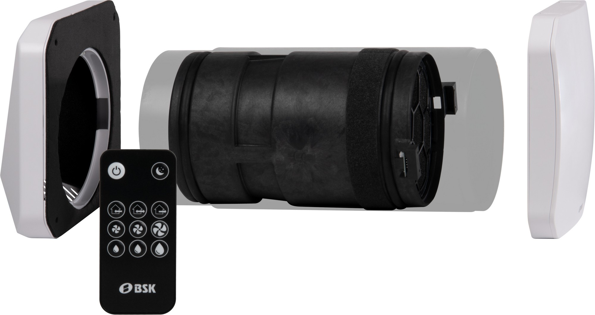 Jednotka větrací lokální V-systém Fluo BSK Zephyr 160/500