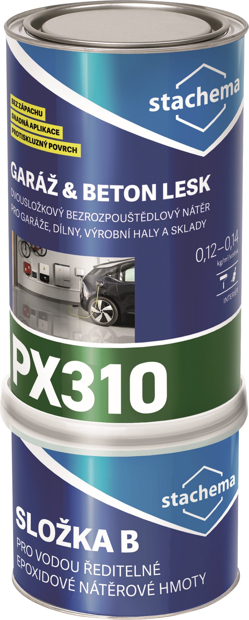 Nátěr epoxidový Stachema PX310 RAL 7035 10 kg