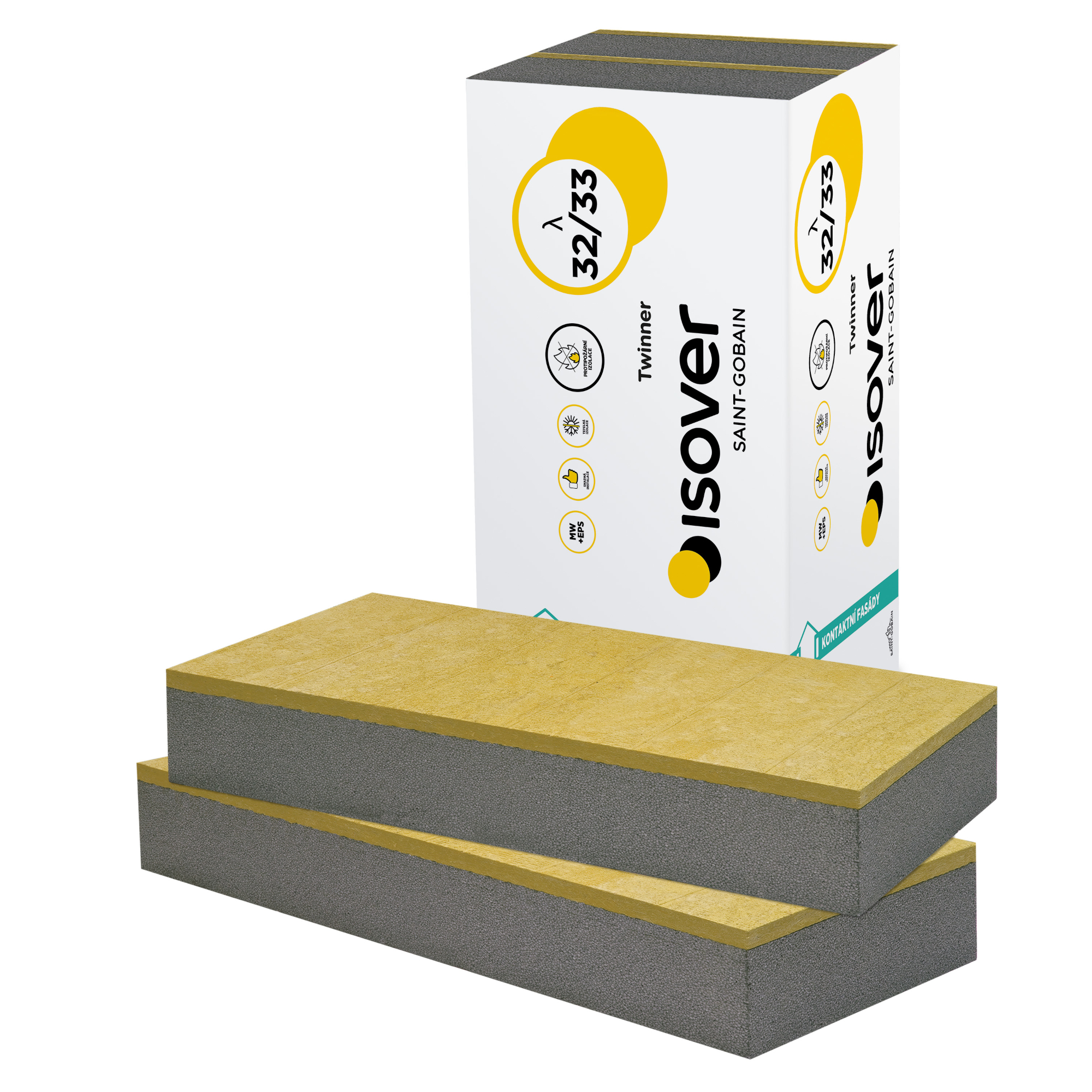 Tepelná izolace Isover Twinner 140 mm (1,5 m2/bal.)