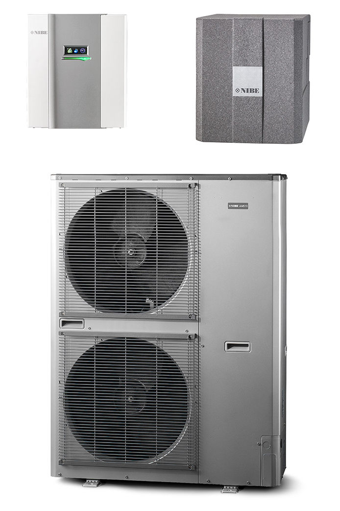 Set s tepelným čerpadlem Nibe AMS 10-8+HBS05-12 (HP064033 + HBS067480)
