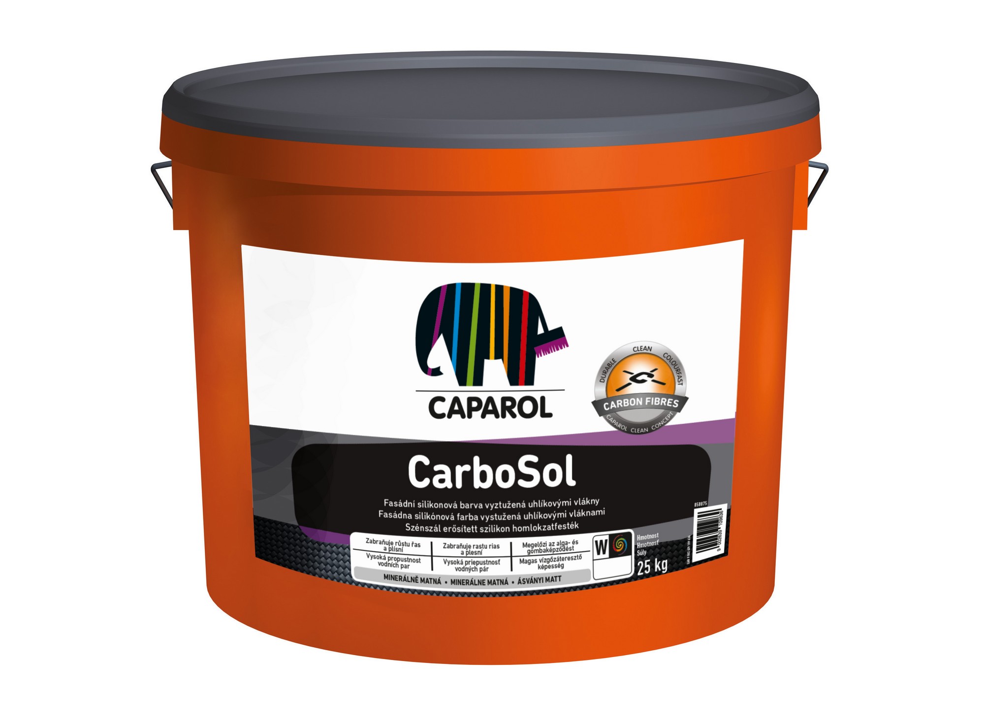 Barva fasádní silikonová Caparol CarboSol 22 kg