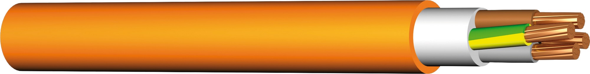 Kabel bezhalogenový Prakab PRAFlaSafe X-J 3× 4 RE metráž