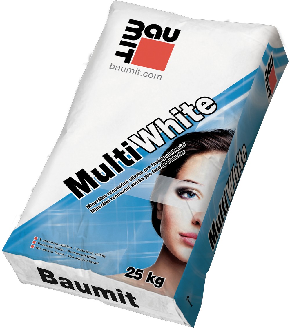 Hmota renovační Baumit MultiWhite 1 mm 25 kg