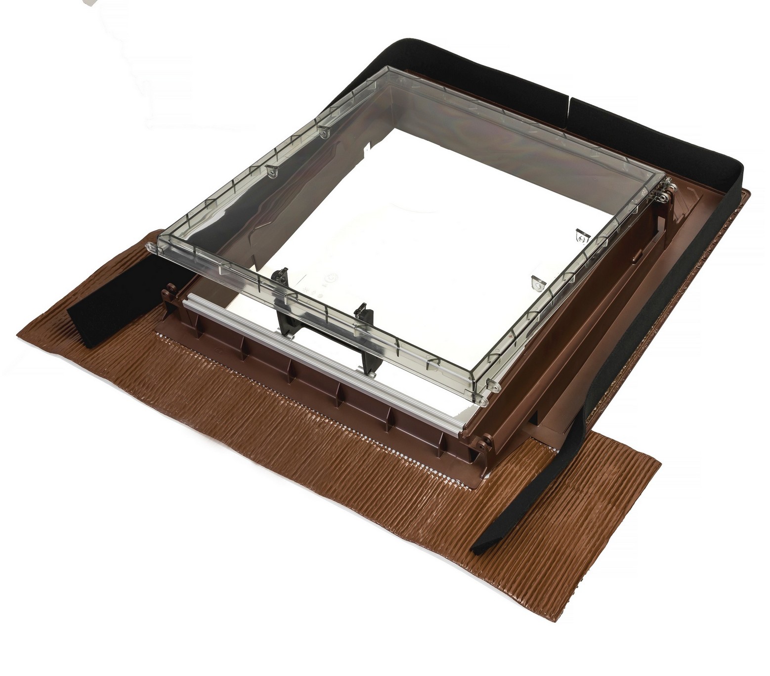 Okno strešné Bramac Luminex PVC UNI 47,5 x 52 cm tmavohnedé