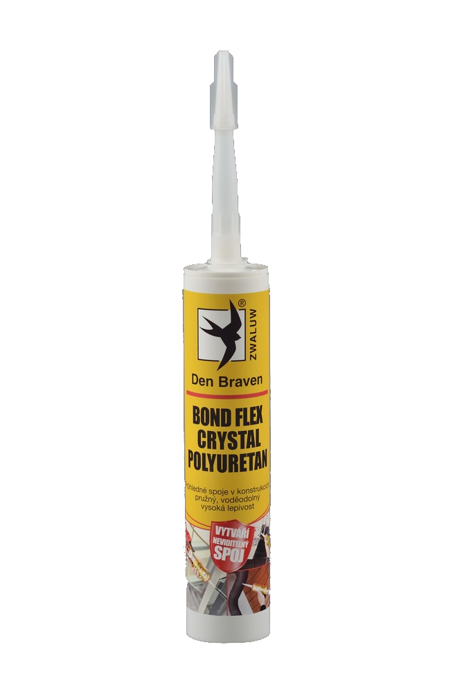 Tmel polyuretánový Den Braven Bond Flex 40FC Crystal 300 ml transparentný