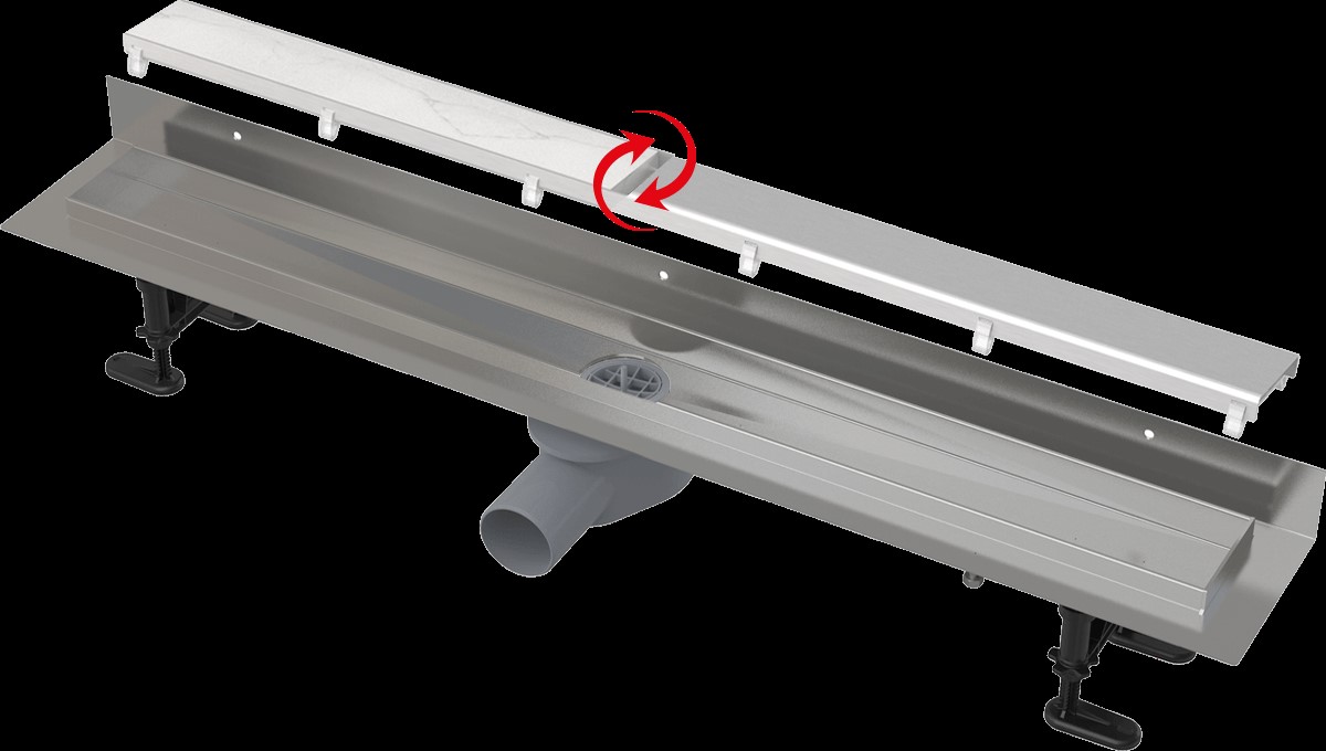 Žľab podlahový Alcaplast APZ23 Fit and Go 750 mm