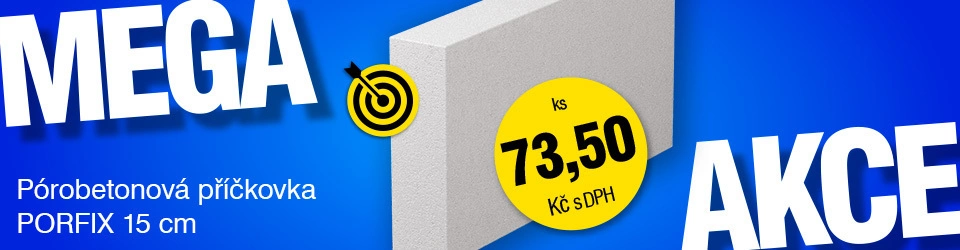 Příčkovka PORFIX za výhodnou cenu