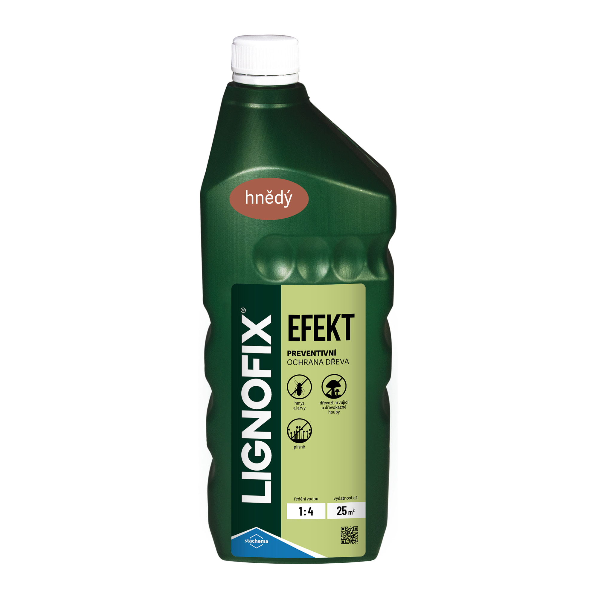 Lignofix Efekt hnědý 1 kg